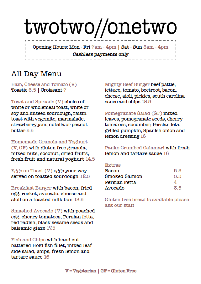 Home - twotwo//onetwo